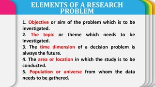 The Research Problem | PPTX