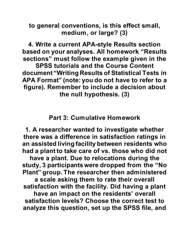 Maryland Psyc 355 Week 3 Spss Homework 3 New Pdf