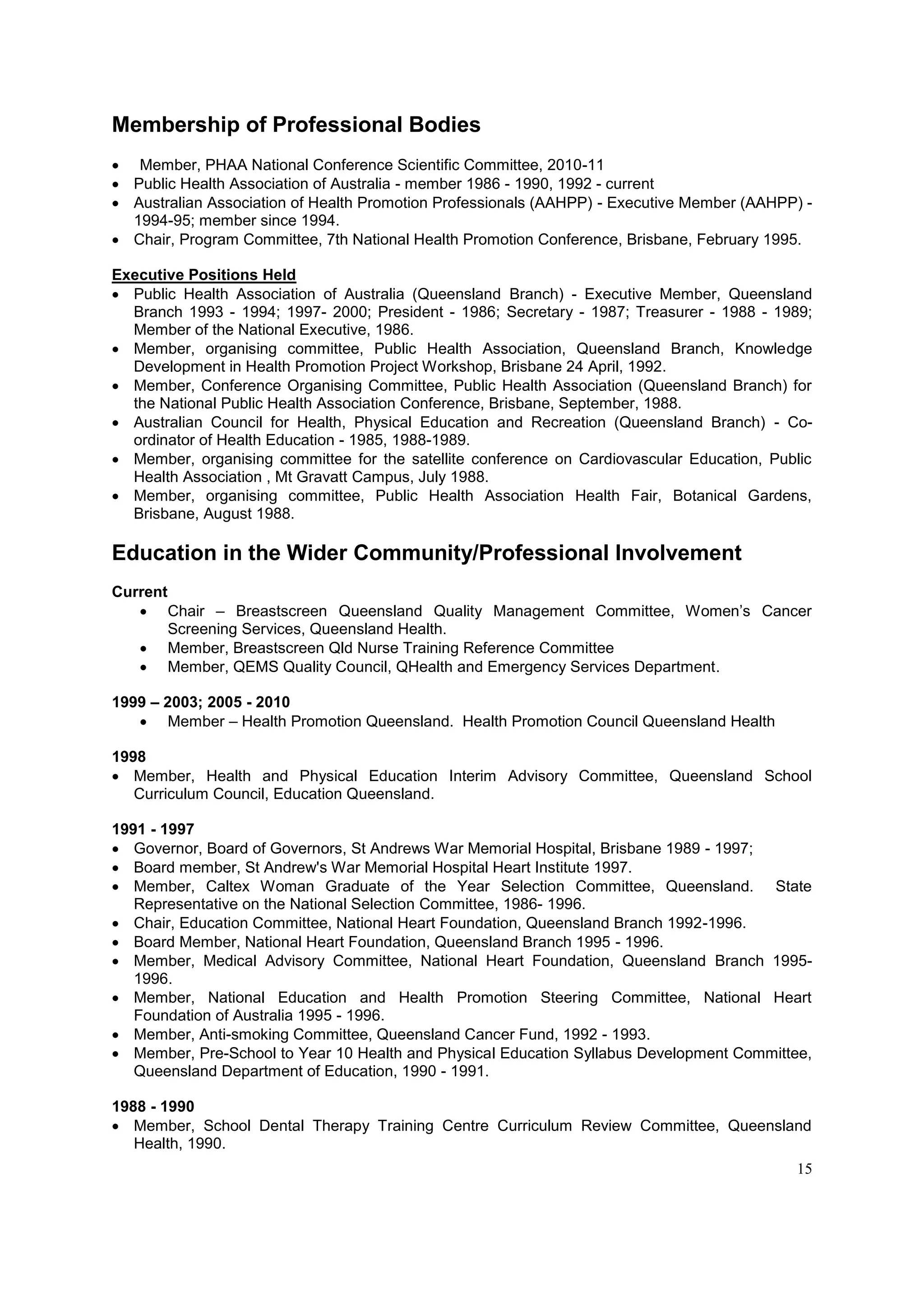 Mary-Louise Fleming, Ph.D. CV | PDF