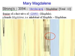 Mary Magdalene | PPT