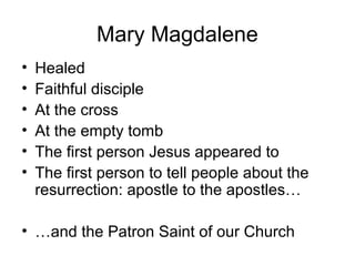 Mary magdalene | PPT
