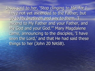 Mary magdalene a life transformed.greenwood | PPS