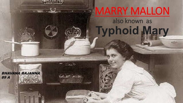Typhoid Mary: The First Asymptomatic Carrier of Salmonella typhi | PPT