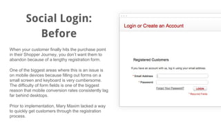 Mary Maxim client success story | PPT
