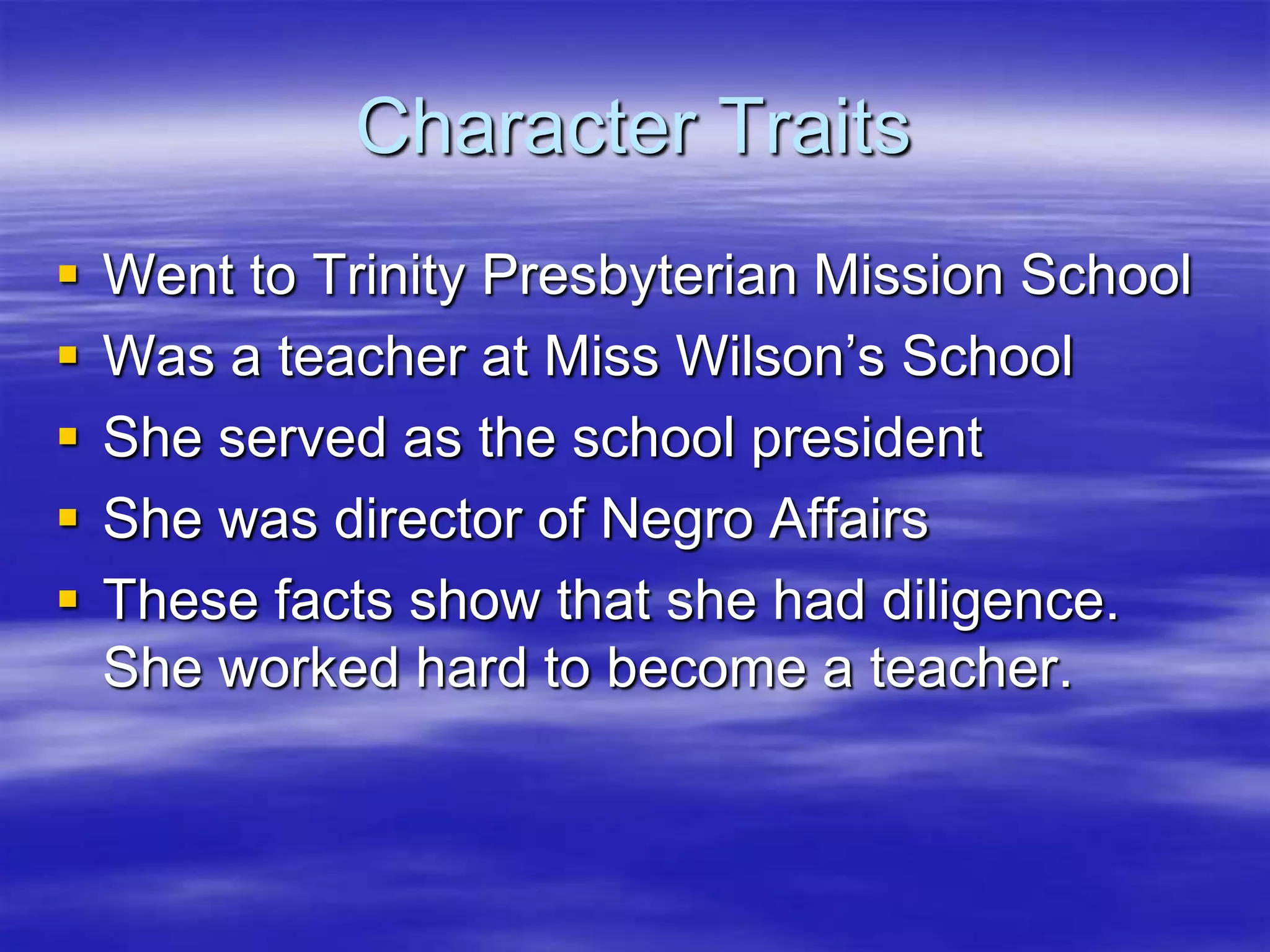 Mary mc leod bethune | PPTX