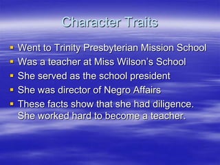 Mary mc leod bethune | PPT