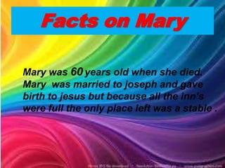 Mary Mother of God by Pat | PPTX