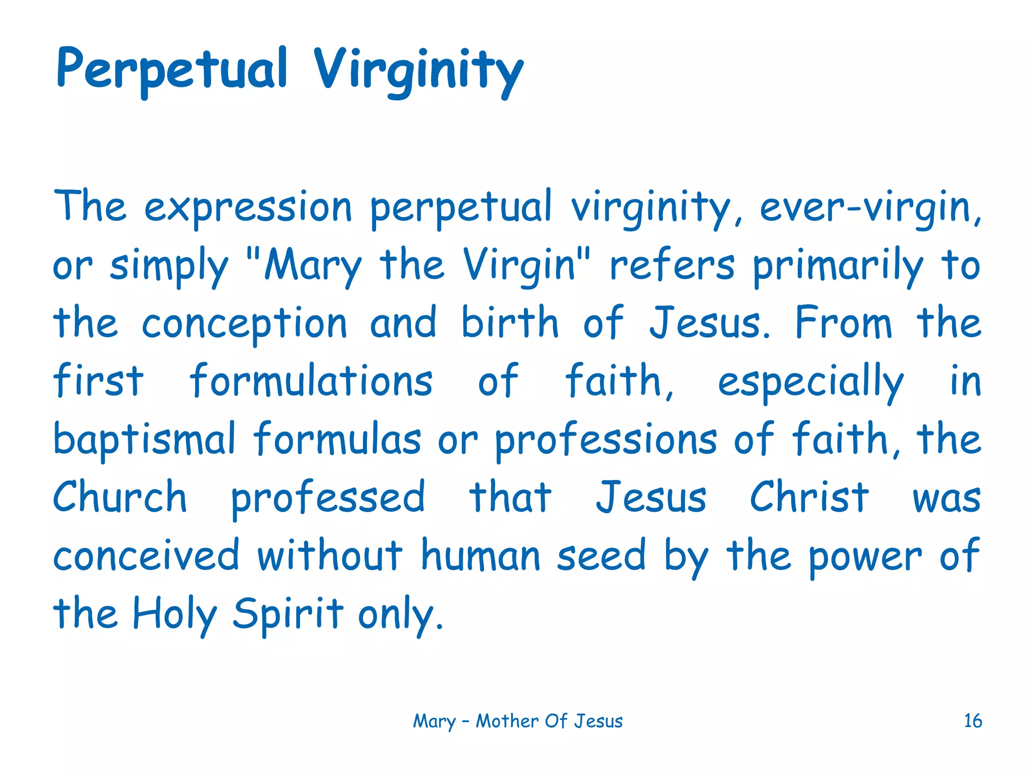 Mary mother ofjesus-catholicainformatio | PDF