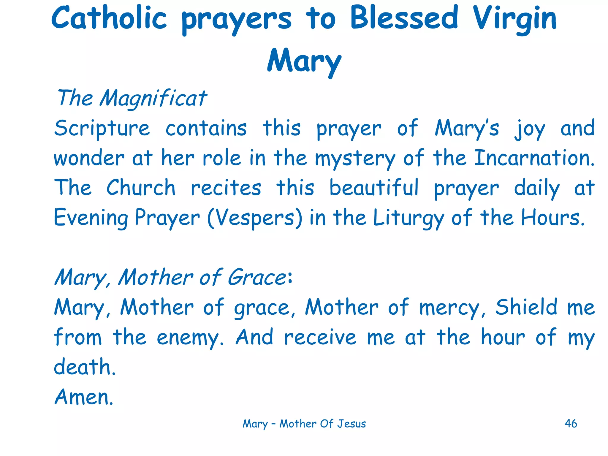 Mary mother ofjesus-catholicainformatio | PDF