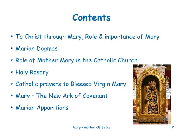 Mary mother ofjesus-catholicainformatio | PDF