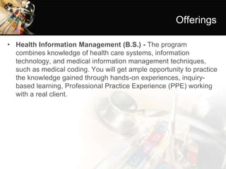 Health information management .ppt