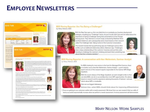 Communications Portfolio