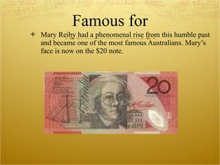 Mary Reiby by Cassie & Amy | PPT