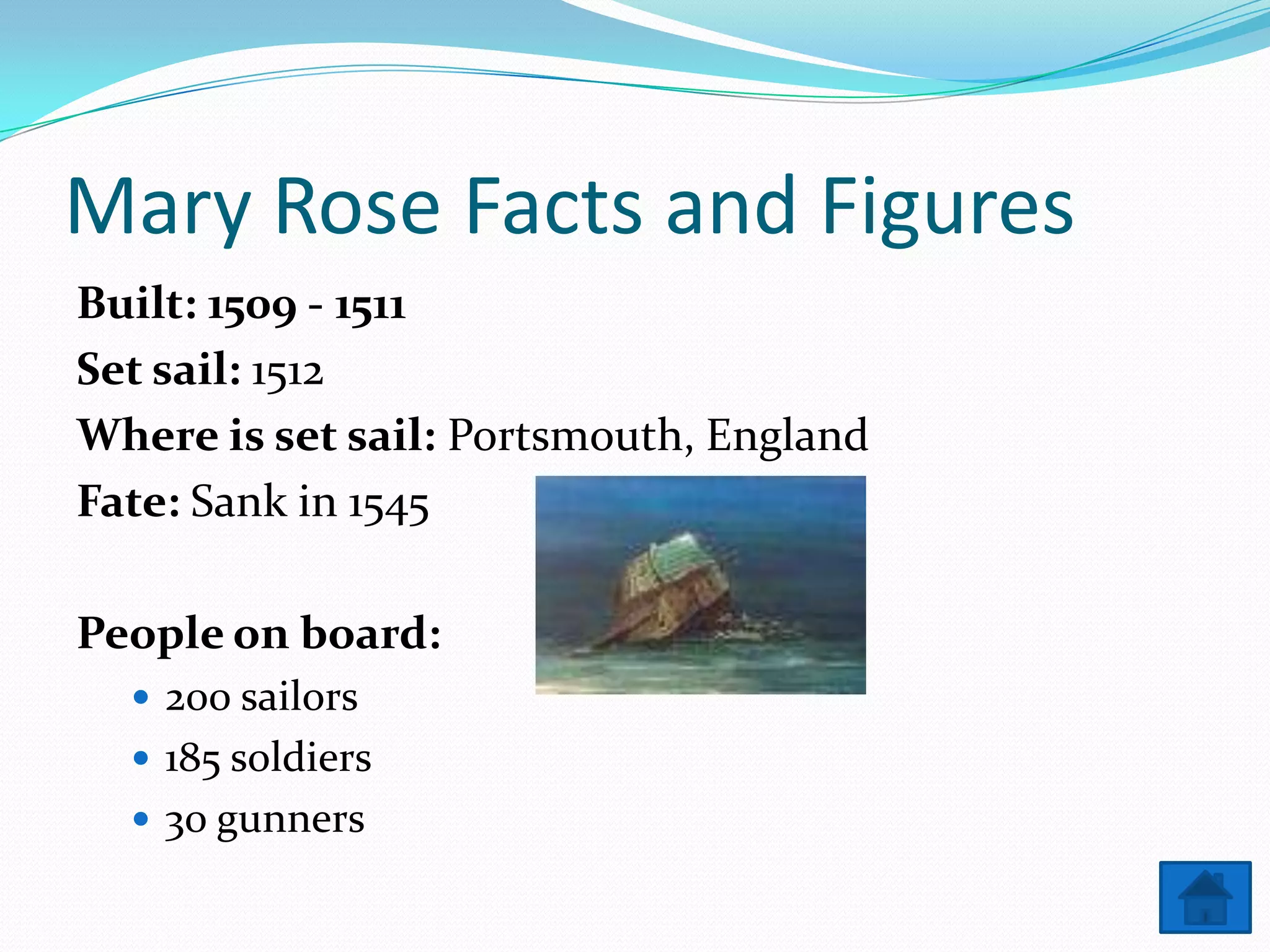 Mary Rose Ship | PPTX