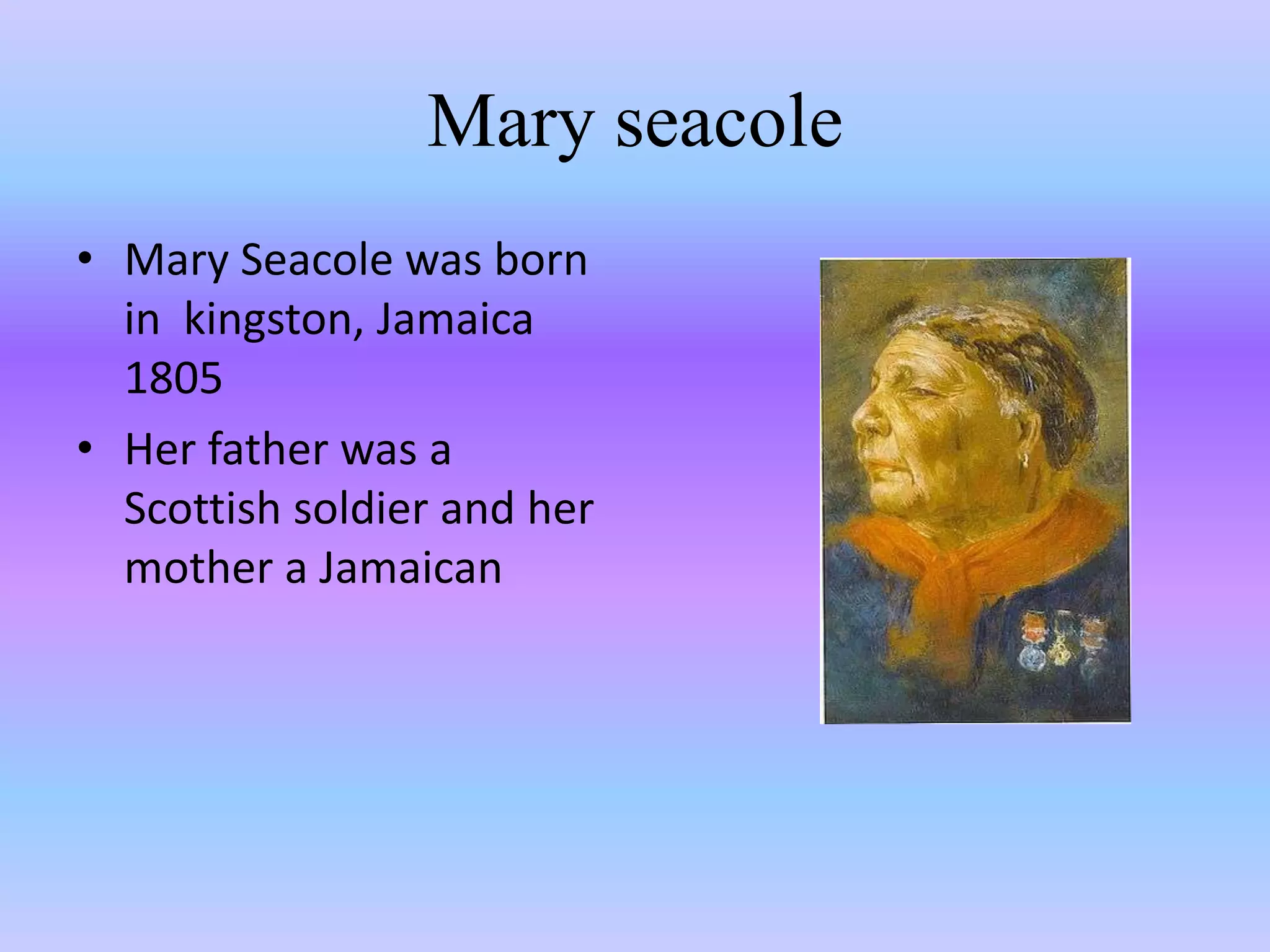 Mary Seacole | PPTX