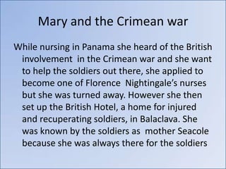 Mary seacole | PPTX