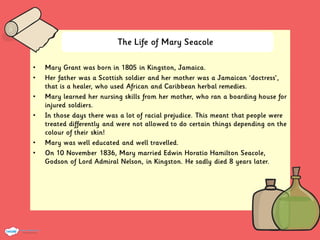Mary Seacole Information | PPT