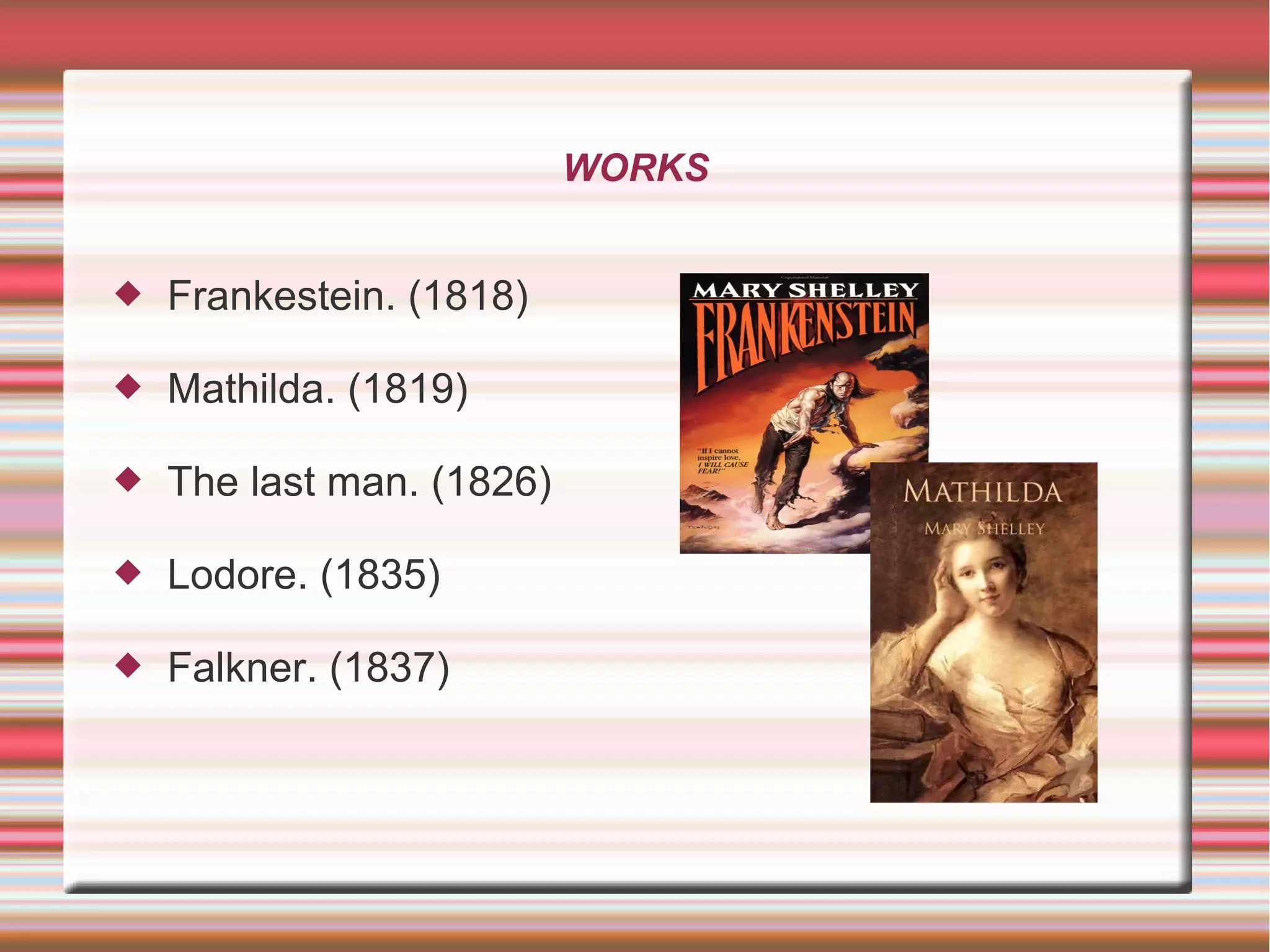 Mary Shelley | PPT