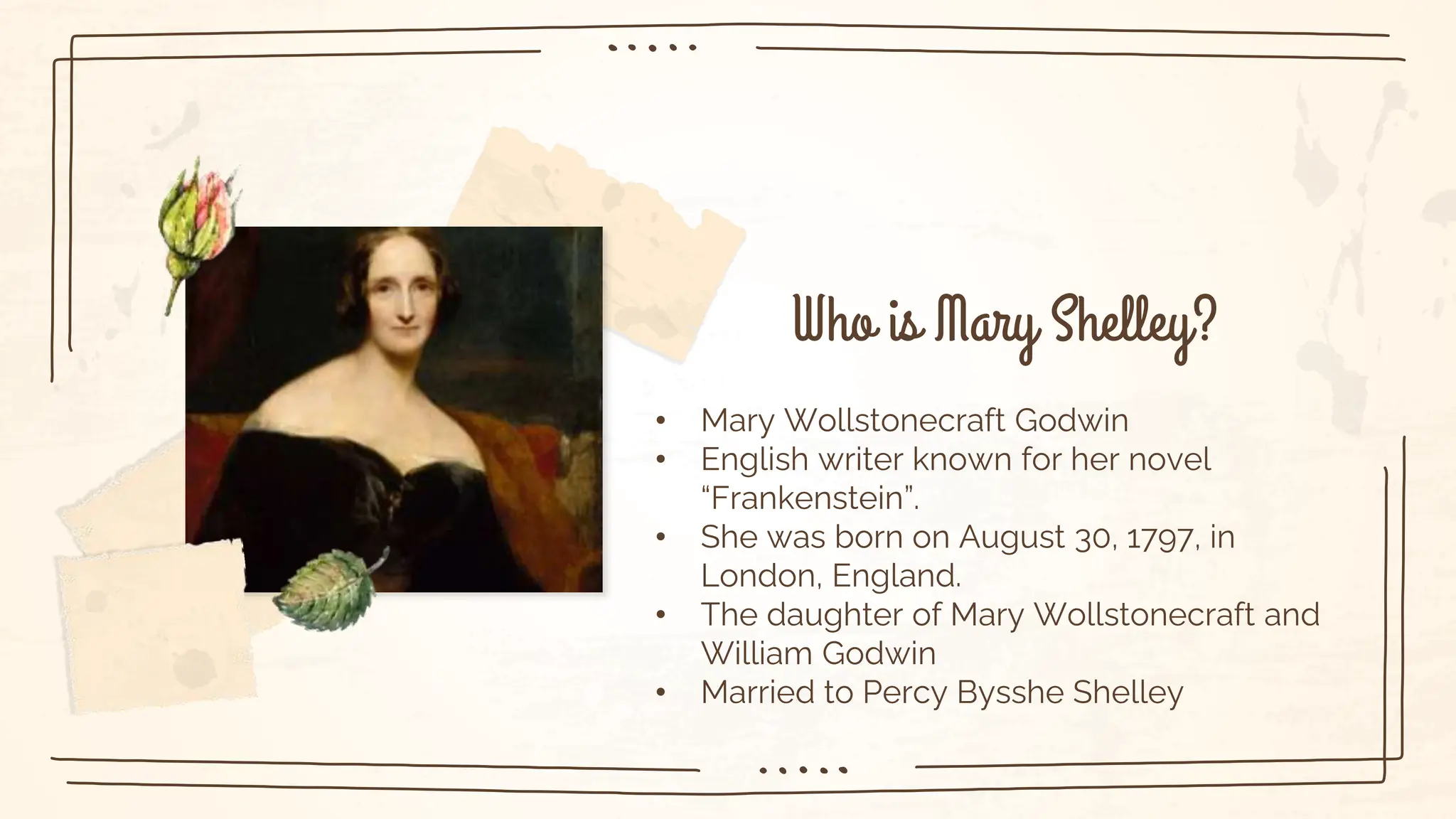 Mary Shelley Life story and published books.pptx