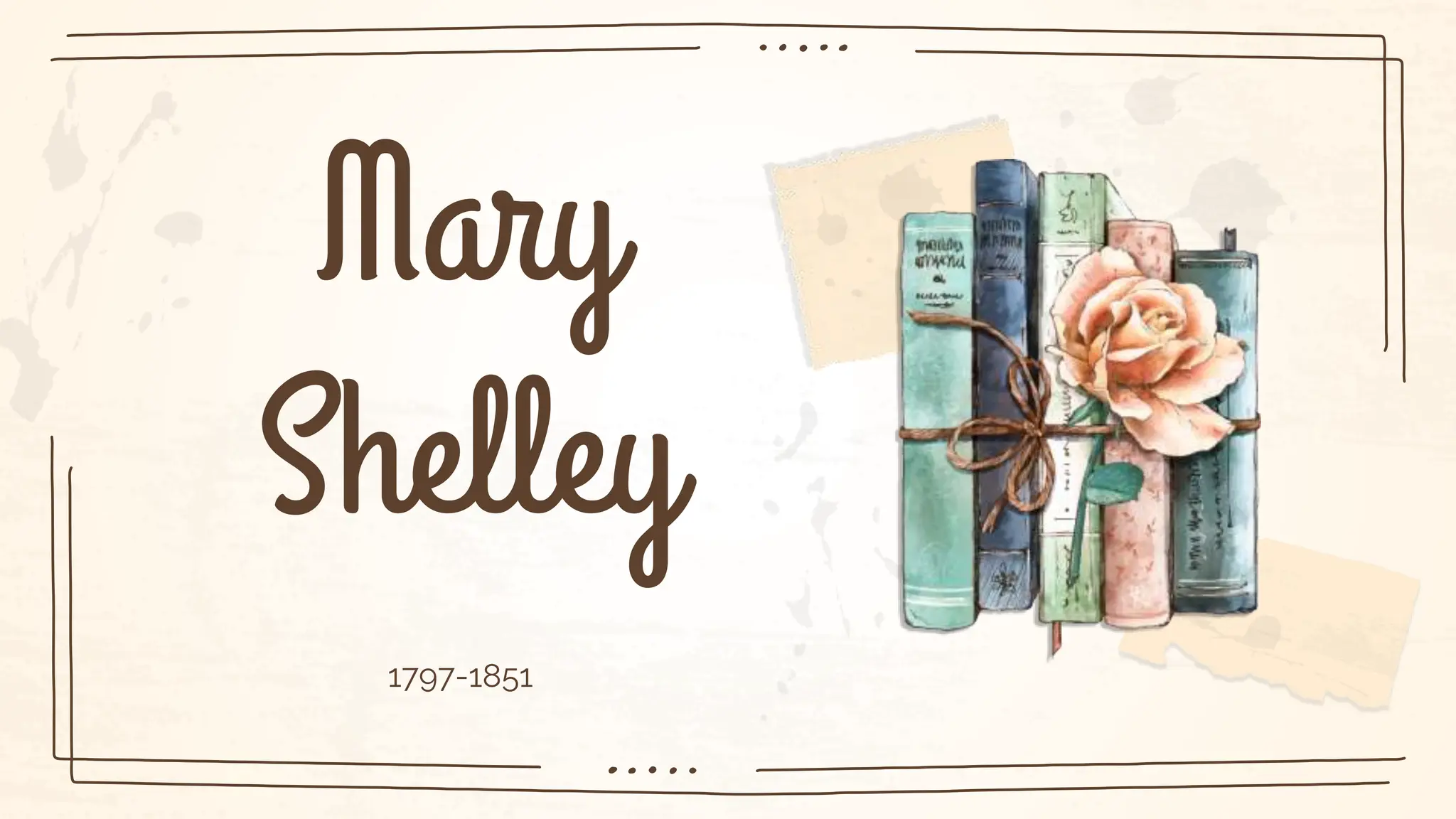 Mary Shelley Life story and published books.pptx