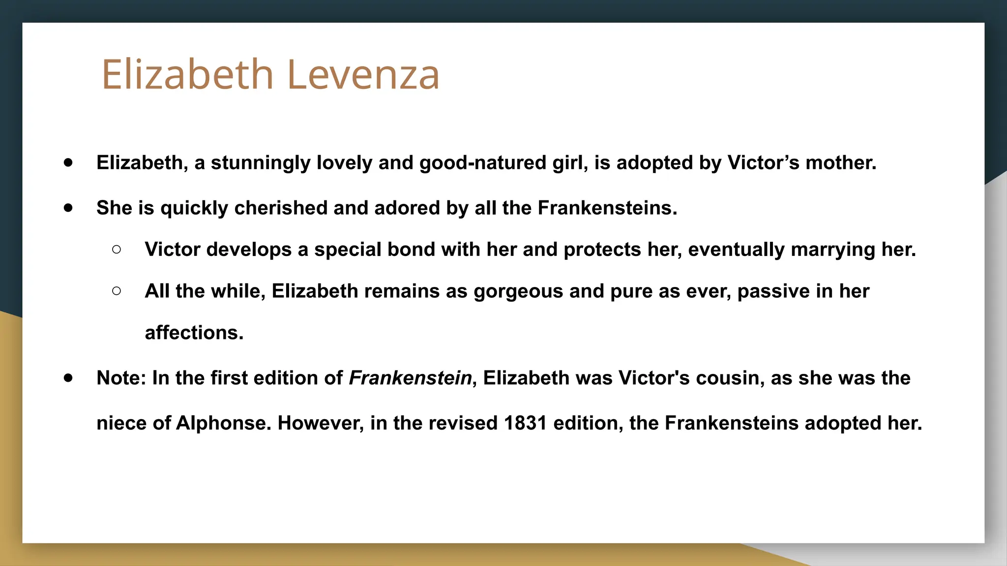 Mary Shelley powerpoint presentation.... | PPTX