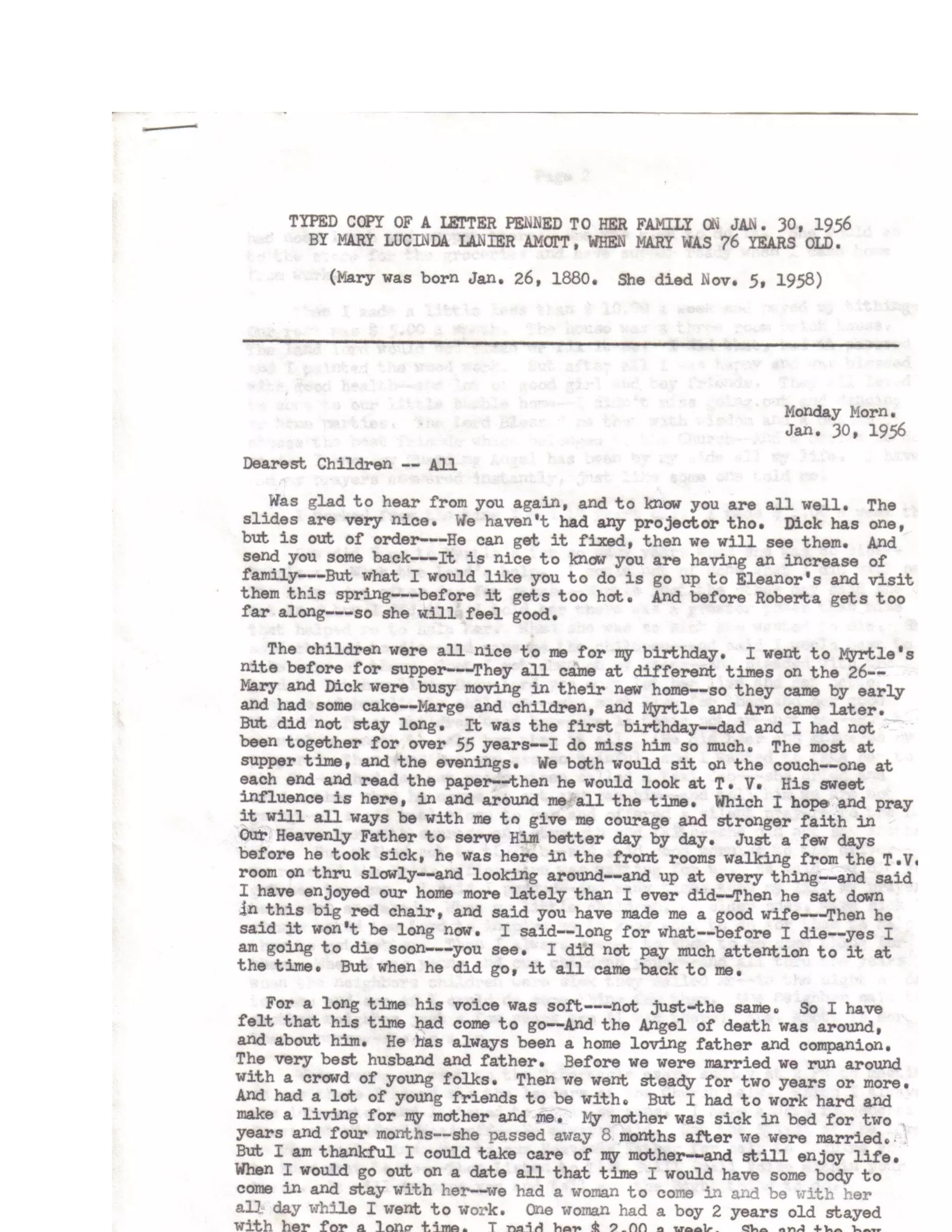 Marys letter txt | PDF