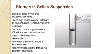 Mary theresa maintenace and transport of cultures [autosaved] | PPTX