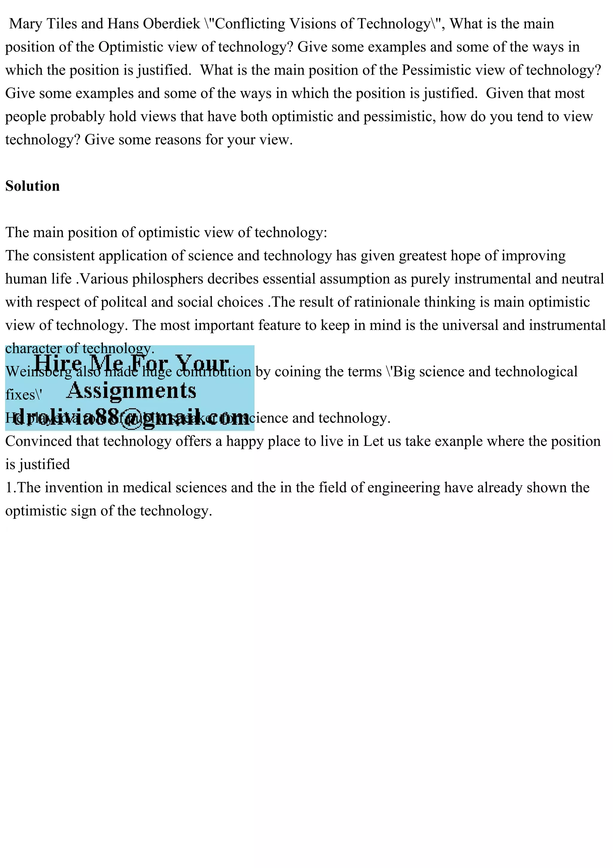 Mary Tiles and Hans Oberdiek Conflicting Visions of Technology, W.pdf