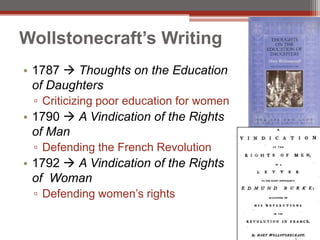 Mary wollstonecraft | PPTX