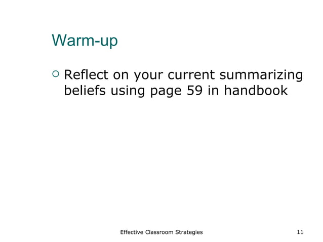 Marzano summarizing-and-note-taking4349 | PPT
