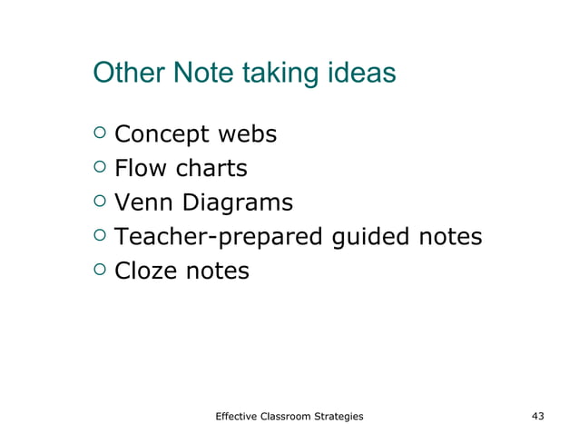 Marzano summarizing-and-note-taking4349 | PPT