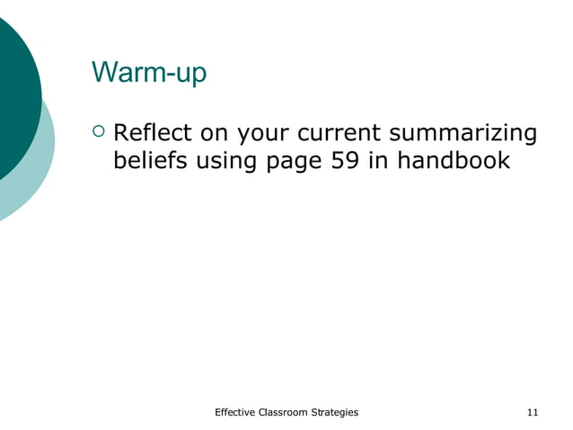 Marzano Summarizing and Note Taking | PPT | Chemistry | Science