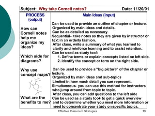 Marzano Summarizing and Note Taking | PPT