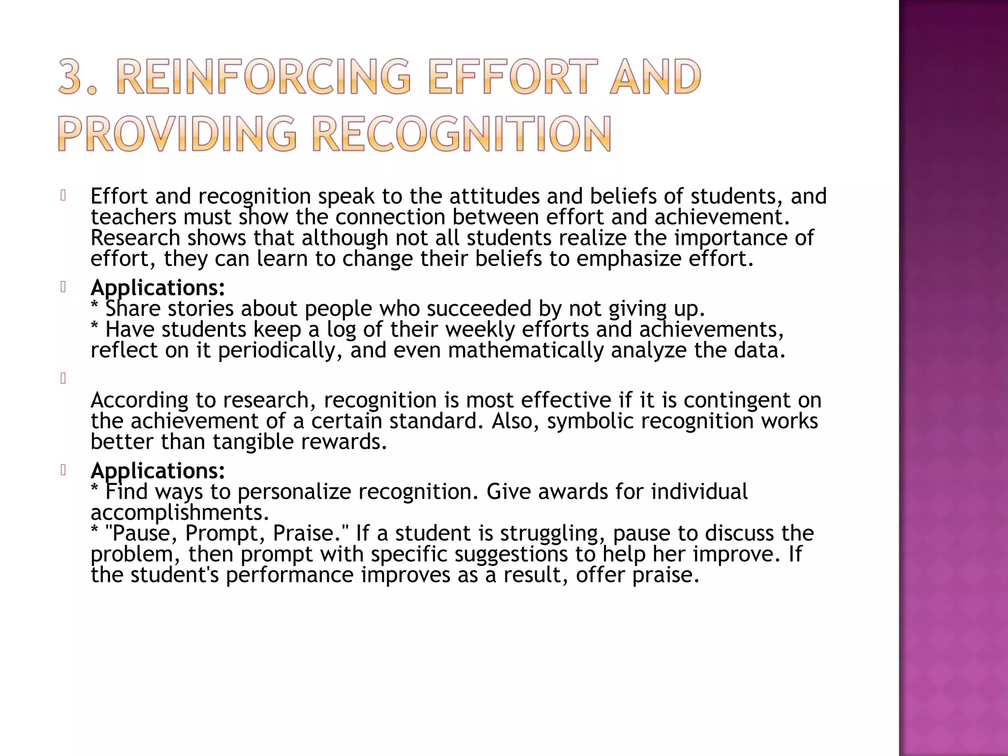 Marzano’s 9 instructional strategies | PPT