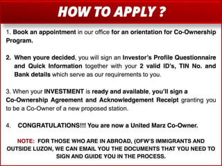 MarzFuel Co-Ownership Program Presentation_112817 | PPT