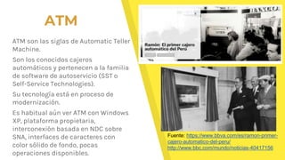 Arquitectura de una red de ATM | PPTX