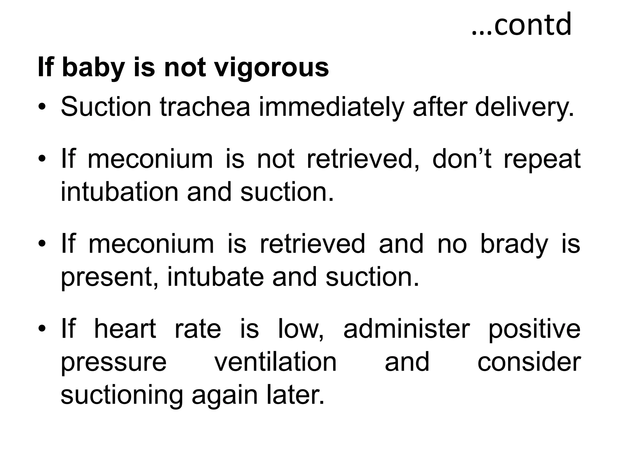 Meconium Aspiration Syndrome | PPTX