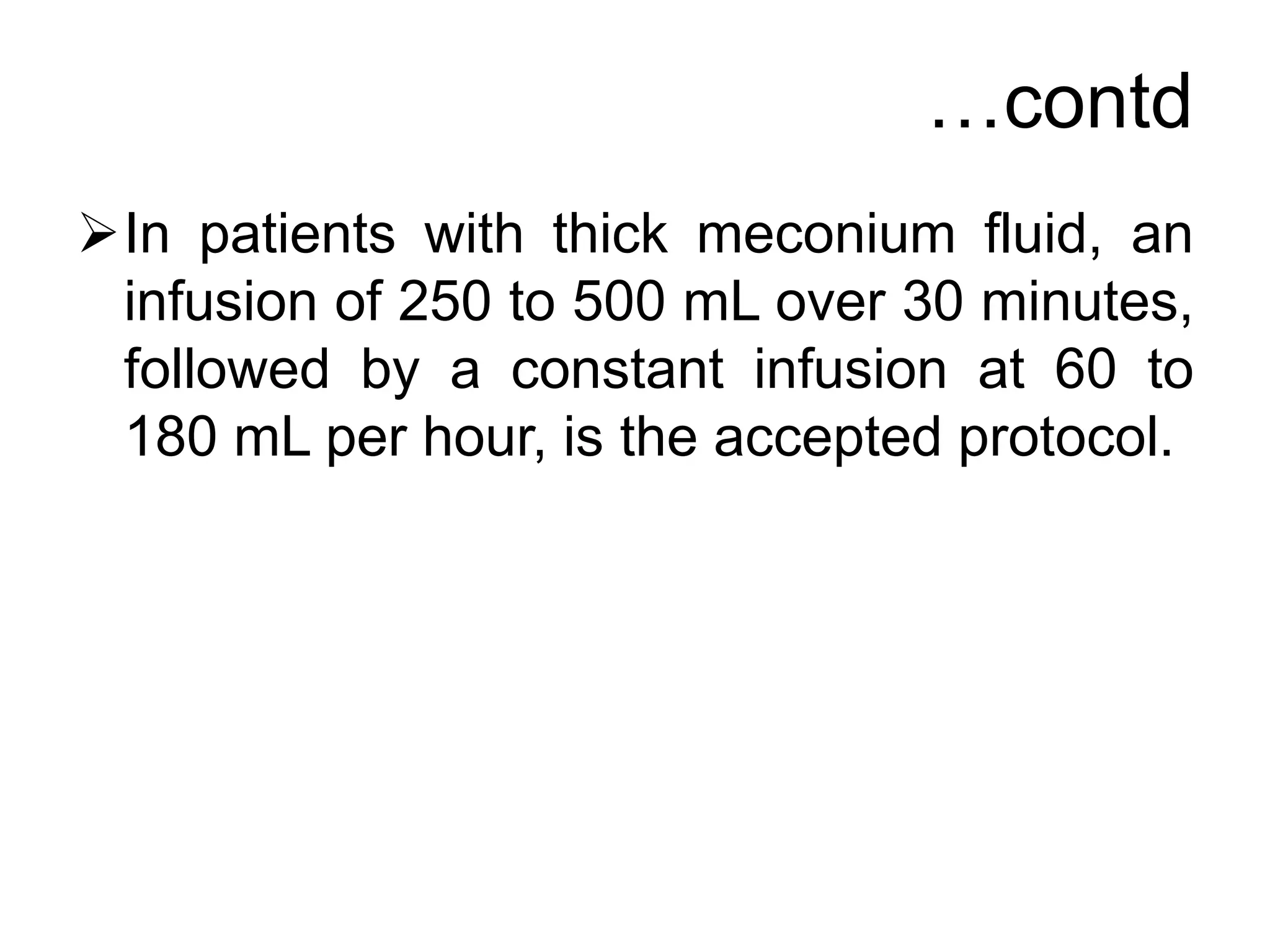 Meconium Aspiration Syndrome | PPTX