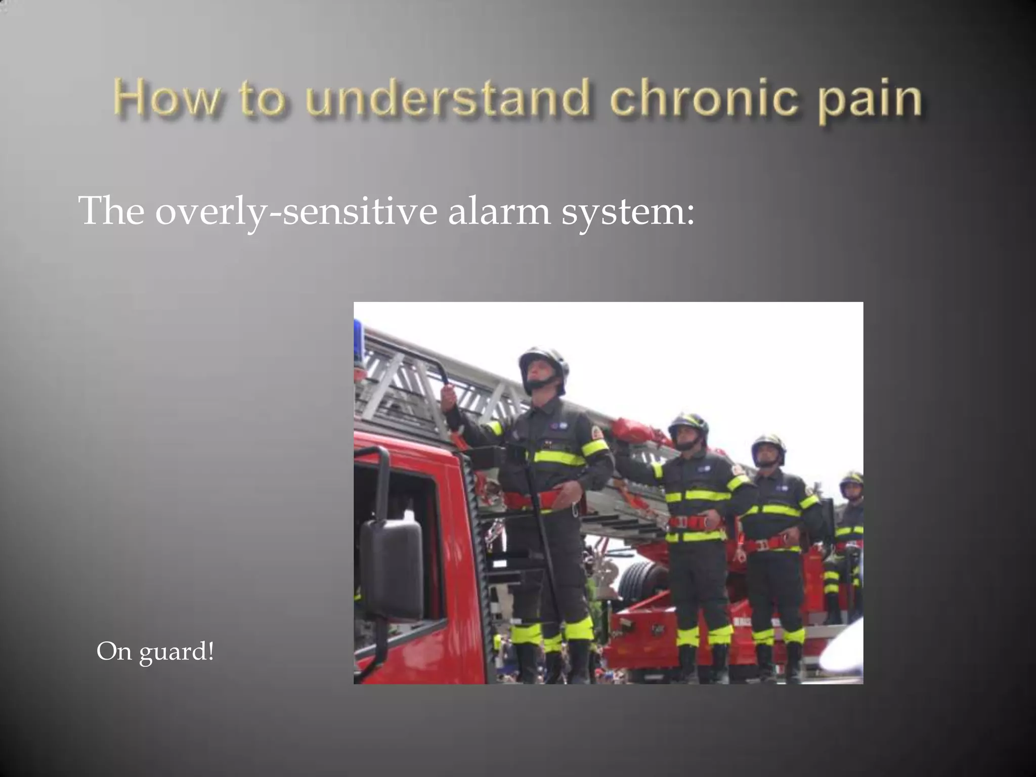 Metaphors, Analogies & Stories In Chronic Pain | PPTX