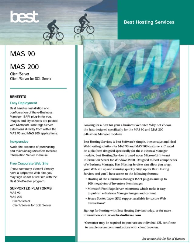 MAS 90 MAS 200 | PDF | Web Hosting | Internet