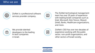 Zionet Overview | PPTX