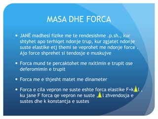 Masa forca-inercia-Albin Berisha | PPTX