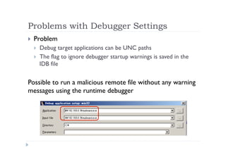 IDA Vulnerabilities and Bug Bounty by Masaaki Chida | PPT