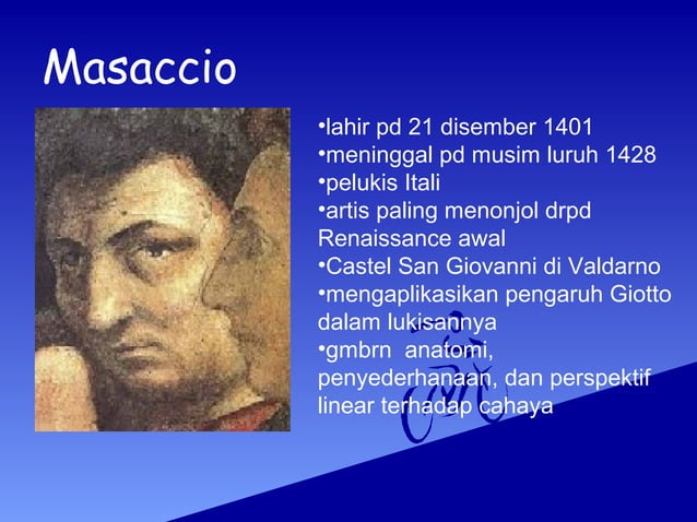 The Tribute Money by Masaccio | PPT