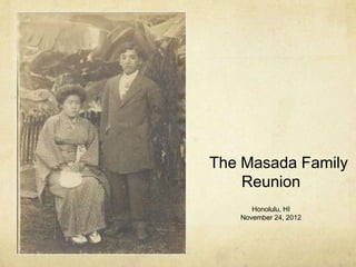 Masada family tree | PPT