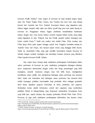 Masa Depan Regionalisme Pasifik Selatan | DOCX