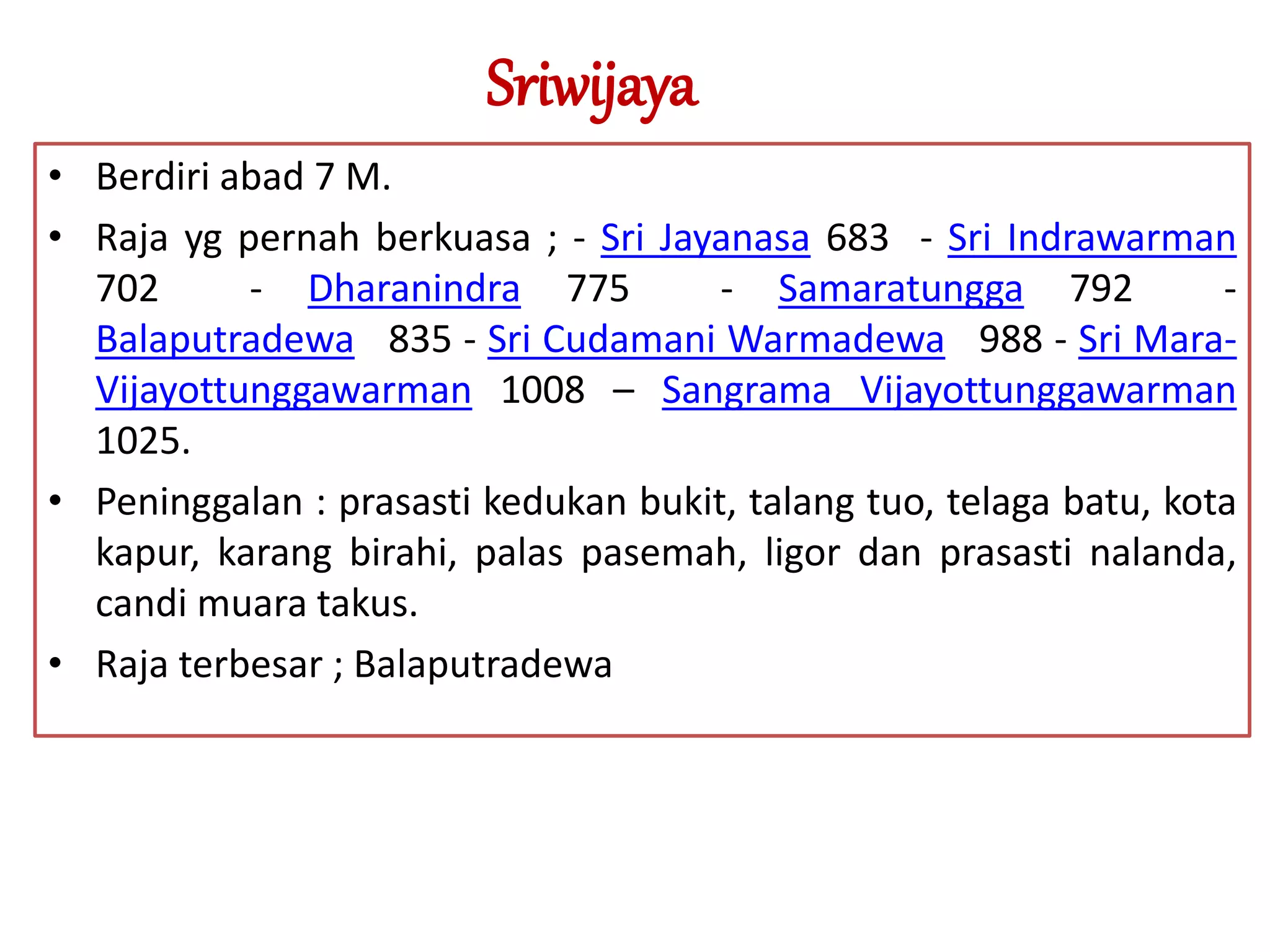 Perkembangan Hindu-Budha di Indonesia | PPTX
