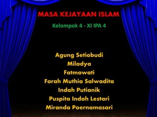 Masa kejayaan islam ppt | PPTX