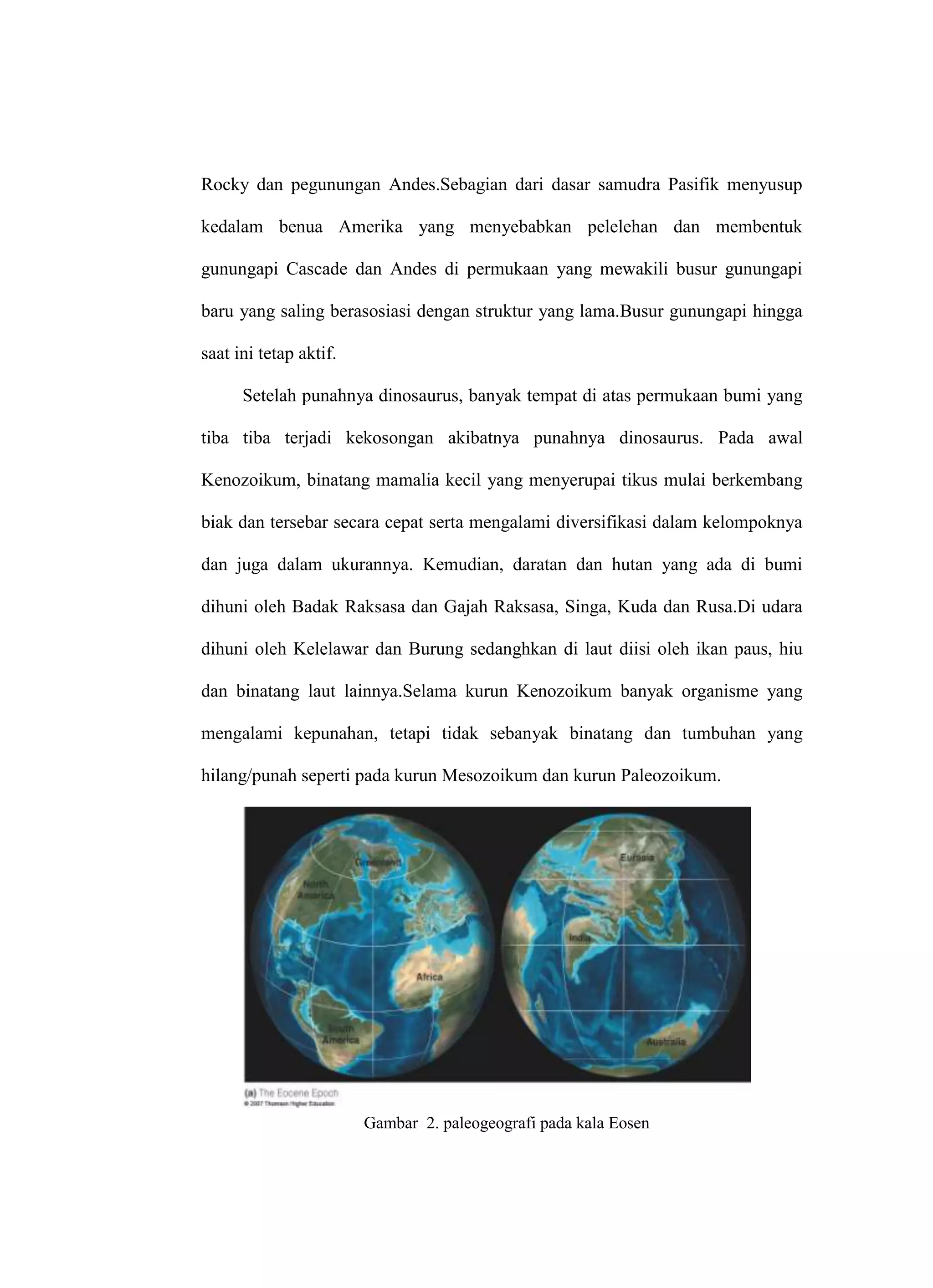 Masa kenozoikum | DOCX