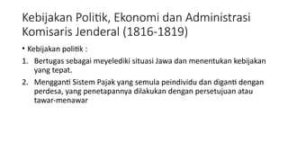 Masa Komisaris Jenderal 1816-1819 PPT.pptx